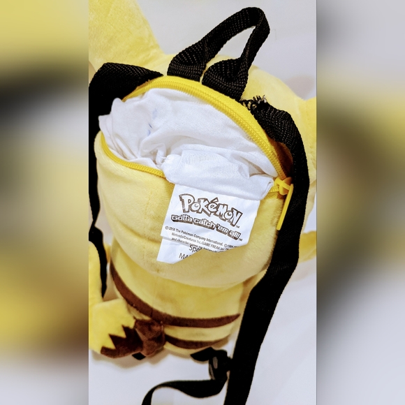 Pokemon | Accessories | Pokemon Pikachu Plush Backpack Stuffed ...